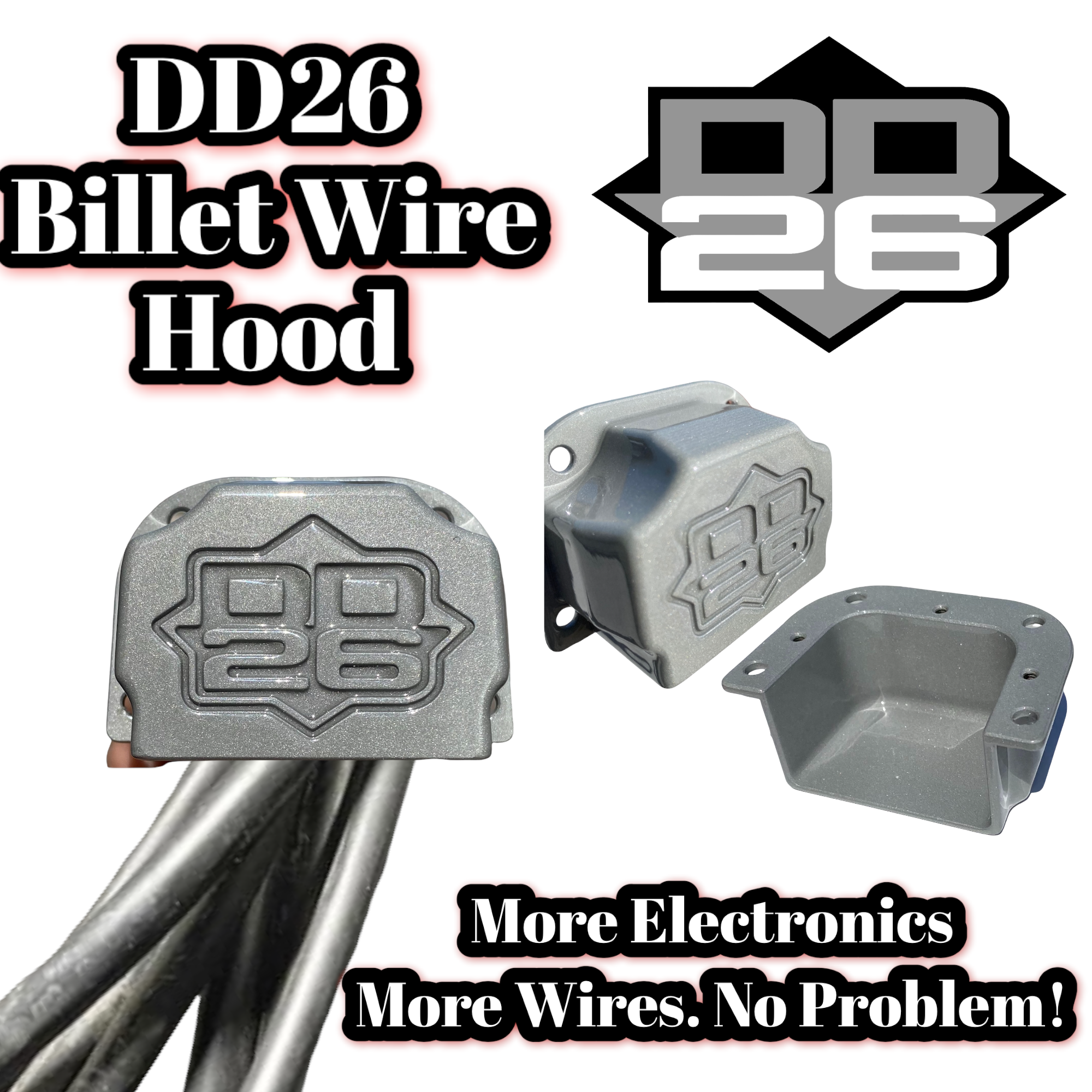 DD26 Fishing Billet Aluminum Wire Hood – Elite Sonar